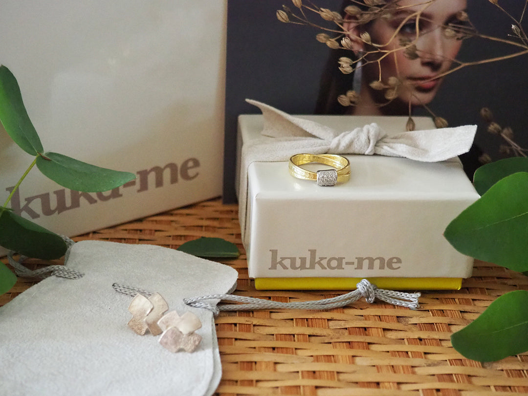Packaging - Kuka-me jewellery, gift wrapped by default